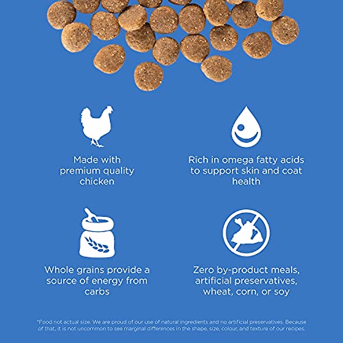 Go! Solutions Skin + Coat Care, Dry Dog Food, Chicken Recipe with Grains, 3.5 lb Bag