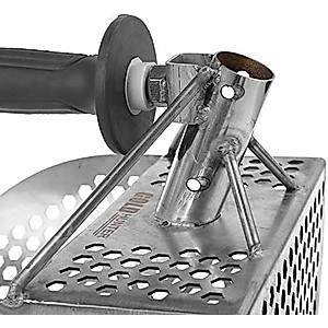 YtotY Beach Sand Scoop with Handle, Metal Detecting Tool,Beach Underwater Treasure Hunting, Stainless Steel Water Metal Detecting Tool Digging Shovel Fast Sifting Metal Detector…