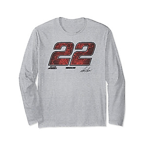 NASCAR - Joey Logano - Marble Long Sleeve T-Shirt