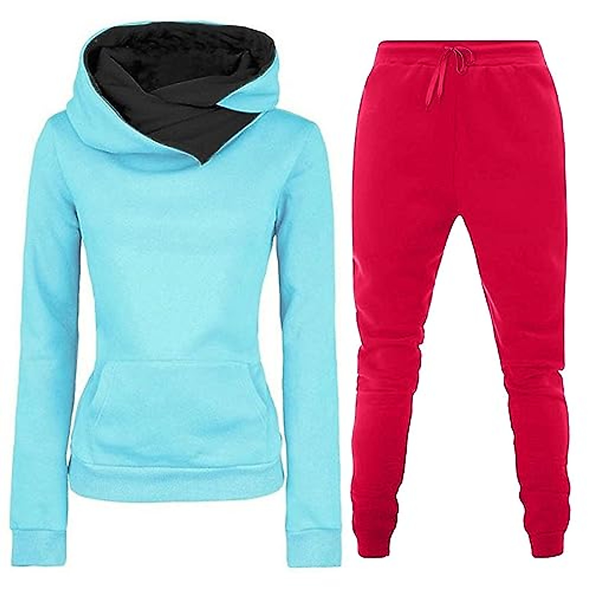 2 piece workout outfits for women chamarra para mujer 2 piece outfits for women fall lightweight windbreaker pullover jacket crop top pants set pink set outfit pullover tops and high waisted pants