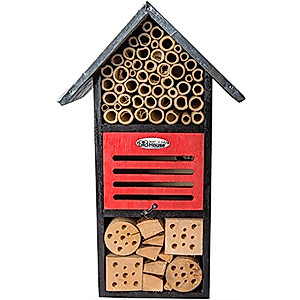 Super Moss 759834561316 Beneficial Bug House, Black Metal Roof