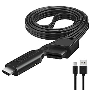 Wii to HDMI 1M(3.2FT) Cable Converter,1080P/ 720P Wii HDMI Adapter Output Video Audio Wii HDMI Converter Supports All Wii Display Modes, NTSC .Compatible with Wii, Wii U, HDTV