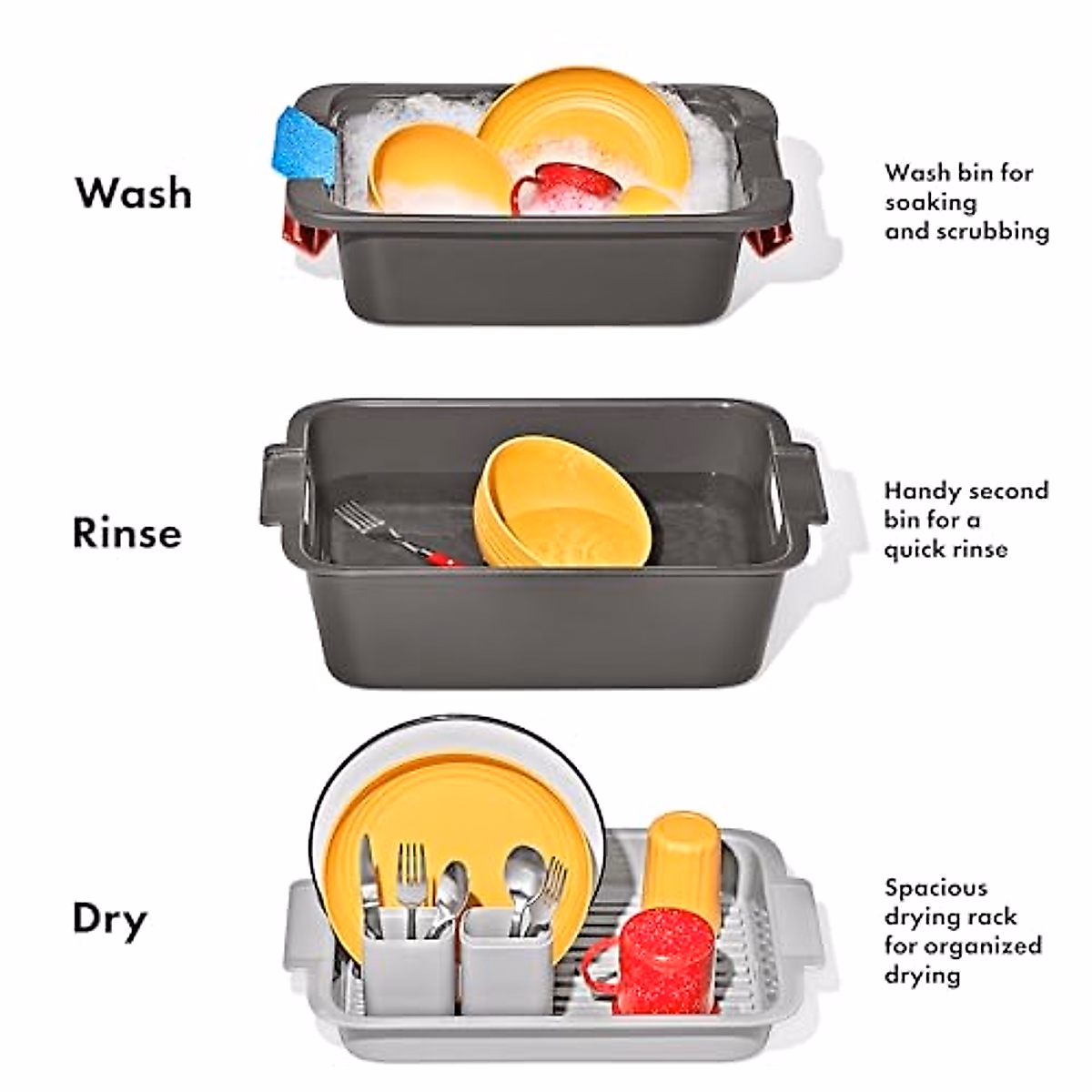 OXO Outdoor Wash, Dry & Stow System