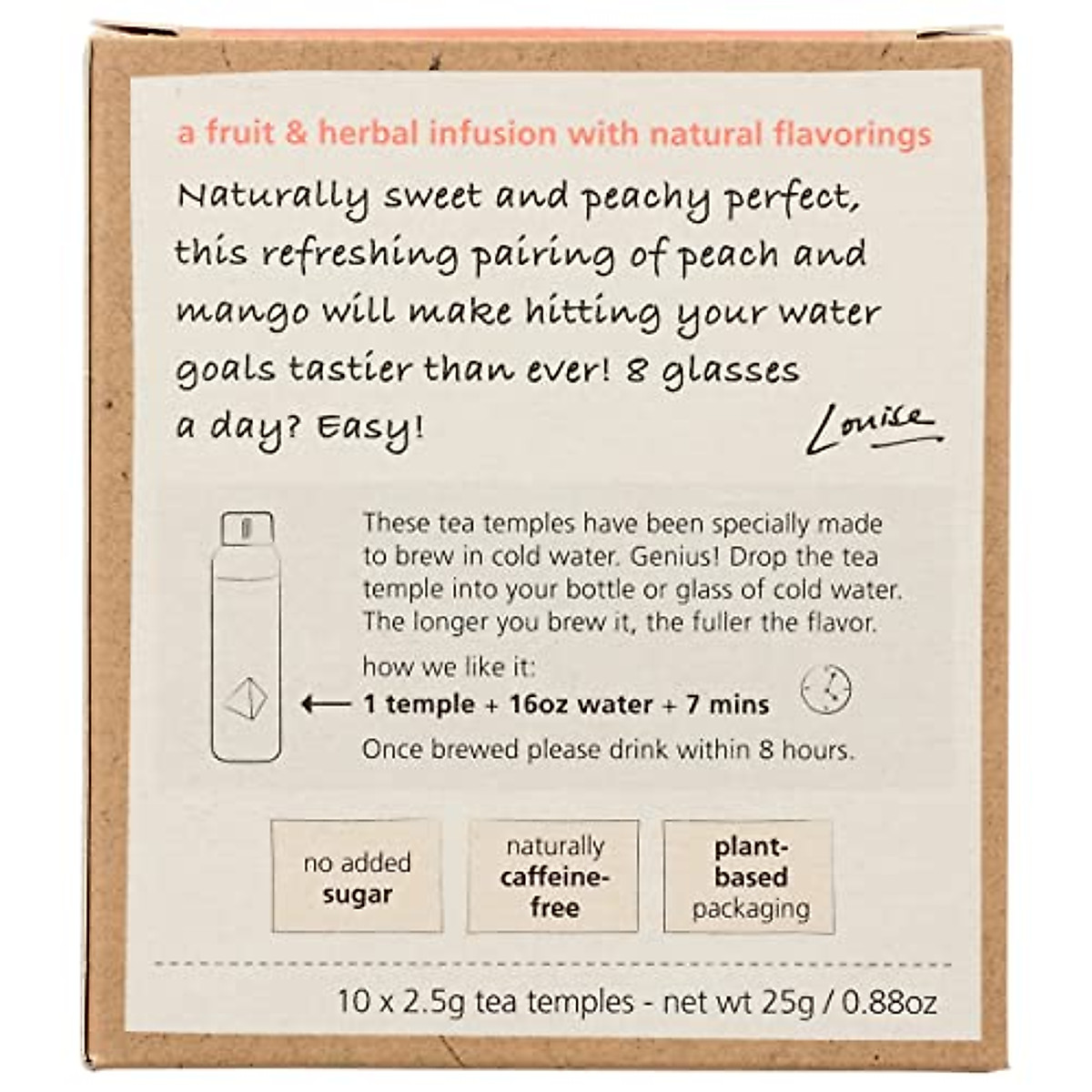 TEA COLD BRW PEACH MANGO