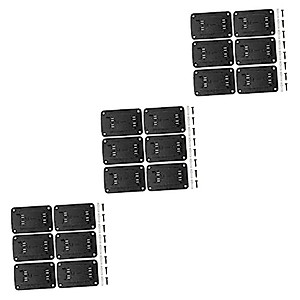 VILLCASE 18 Pcs Drill Tool Holder Drill Storage Dock Bracket Tool Holders Drill Tools Holder Drill Tool Fixing Bracket Drill Tool Brackets Hanger Stand Lithium Battery Mount Abs M18