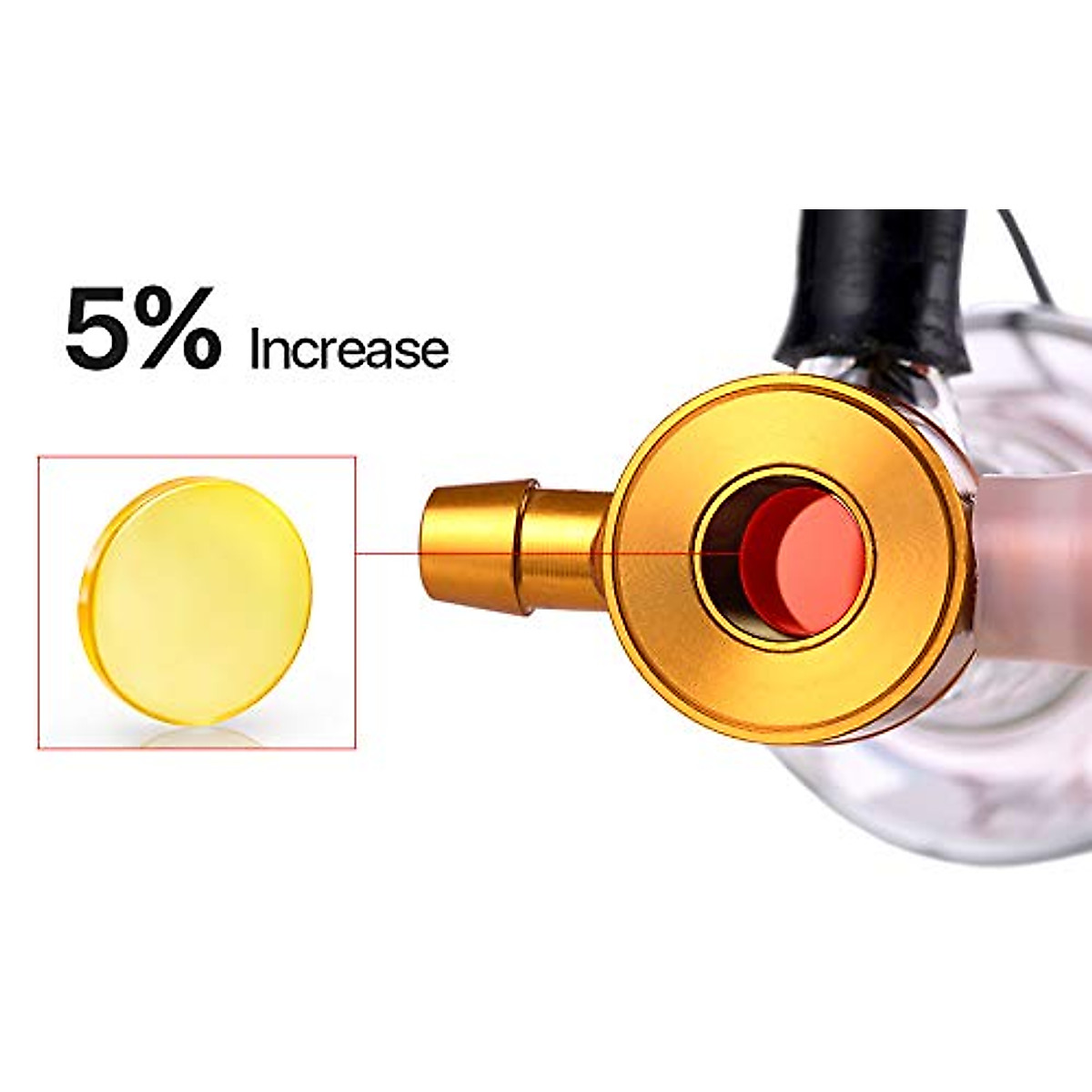 Cloudray CO2 Laser Tube 40W 45W Length 720mm Dia.50mm Glass Tube With Metal Head For 35-45W CO2 Laser Engraving Cutting Machine