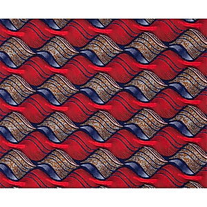 HollandaisWax African Fabric 6 Yard Printed Wax Cloth African Ankara Fabric DIY Party Dress 24FS1545