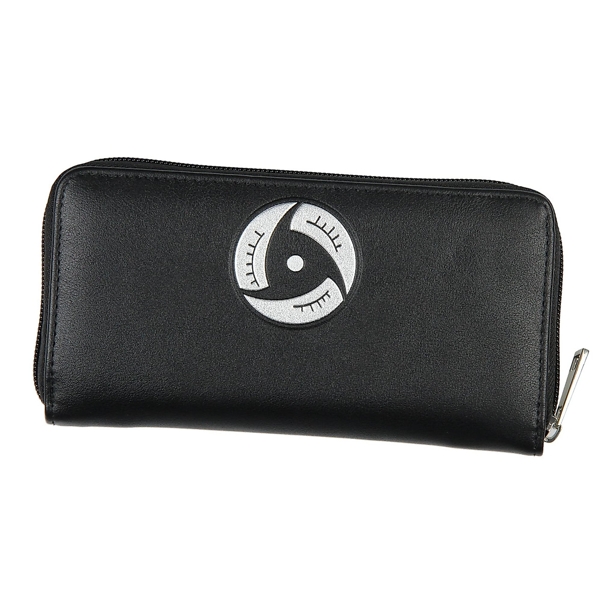 Naruto Shippuden Itachi Uchiha Akatsuki Red Cloud Mangekyo Sharingan Zip Around Wallet