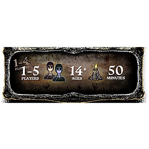 The Night Cage by Smirk and Dagger, a Spooky Cooperative Strategy Game, 1-5 Players Lost in a Dark Maze with only a Candle, Fun Horror Themed Tile Laying and Perfect for Game Night, Adults, Teens 14+