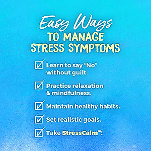 Boiron StressCalm for Relief of Stress, Anxiousness, Nervousness, Irritability, and Fatigue - 60 Count
