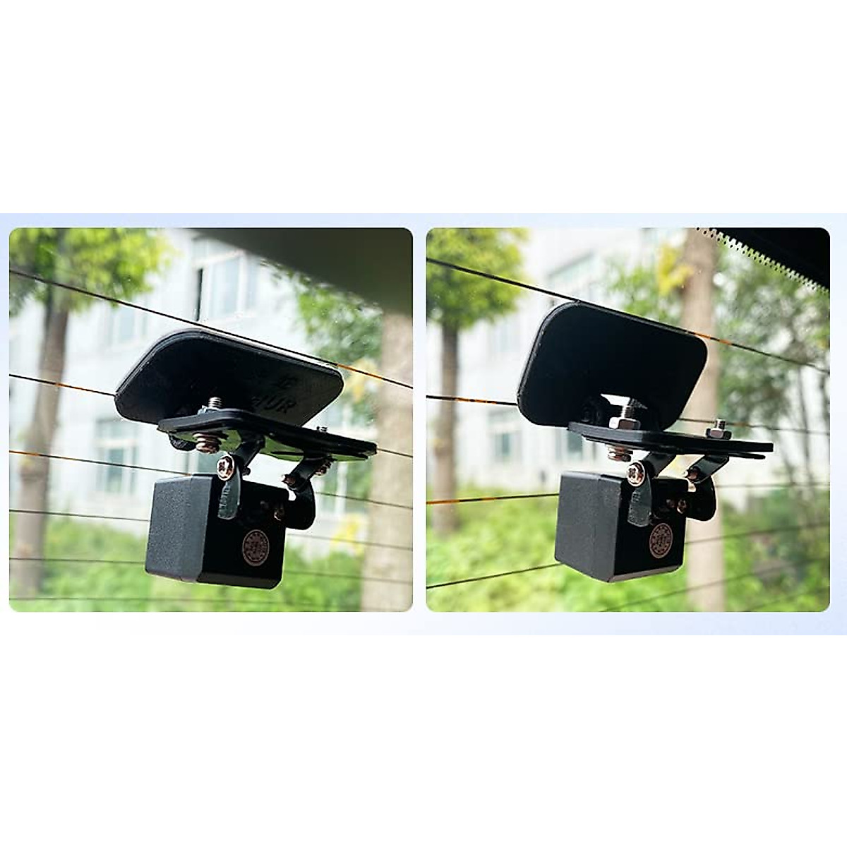 JUTOSHUR Car Rear Camera Holder Rear Window Windshield Bracket for Most Rear Camera Dash Cam