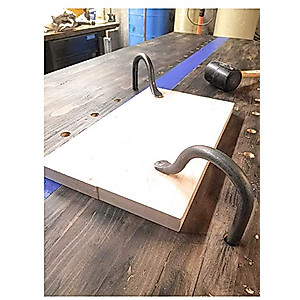 Woodworking Hold Fast Hold Down Bench dog clamp for 3/4” dog hole(5/8" diameter shaft) (sold as a PAIR)