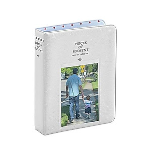 Fujifilm Mini 12 Instant Camera Deluxe Bundle: Includes Mini Film Value Pack (60 Shots) + 60 Shots of Film + 1 Carrying Case/Strap + 1 Bluebirdsales Cleaning Cloth + Photoframe Stickers (Clay White)