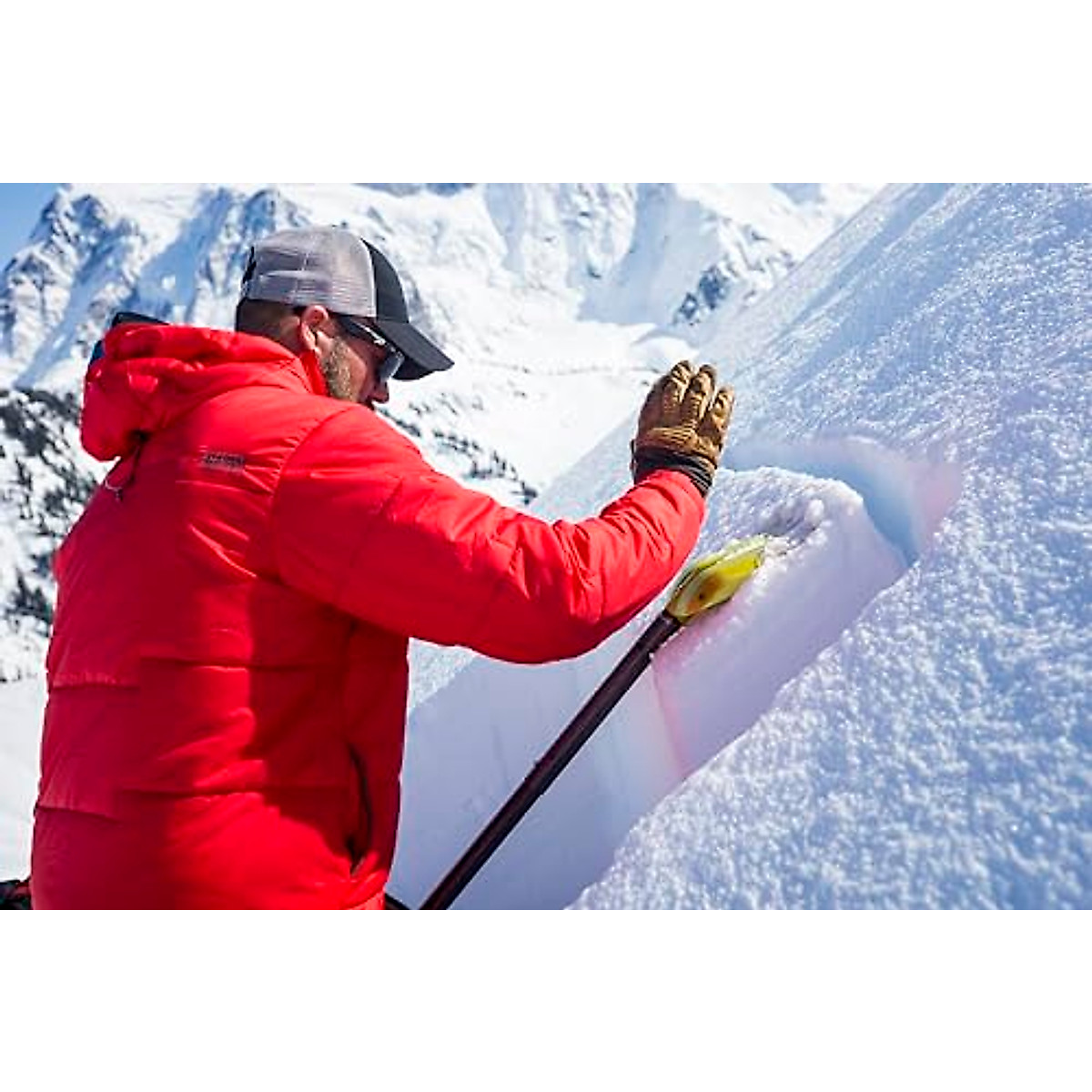 MSR Responder Snow Shovel Yellow, One Size