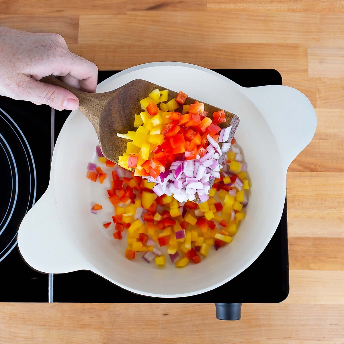 Mad Hungry, As Seen On TV, WKA 51218, 4-Piece Premium Acacia Wood Spurtle Set - Natural