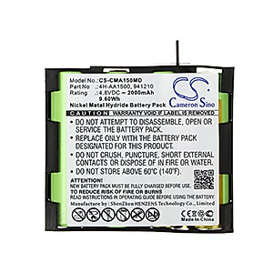 XSP 3000mAh Replacement Battery for COMPEX Edge US Enegry Enegry Mi-Ready Energy Energy Mi-Ready Fit 3.0 Mi MI-Fitness Mi-Sport Part NO COMPEX 4H-AA1500 941210 Parts Battery Batteries