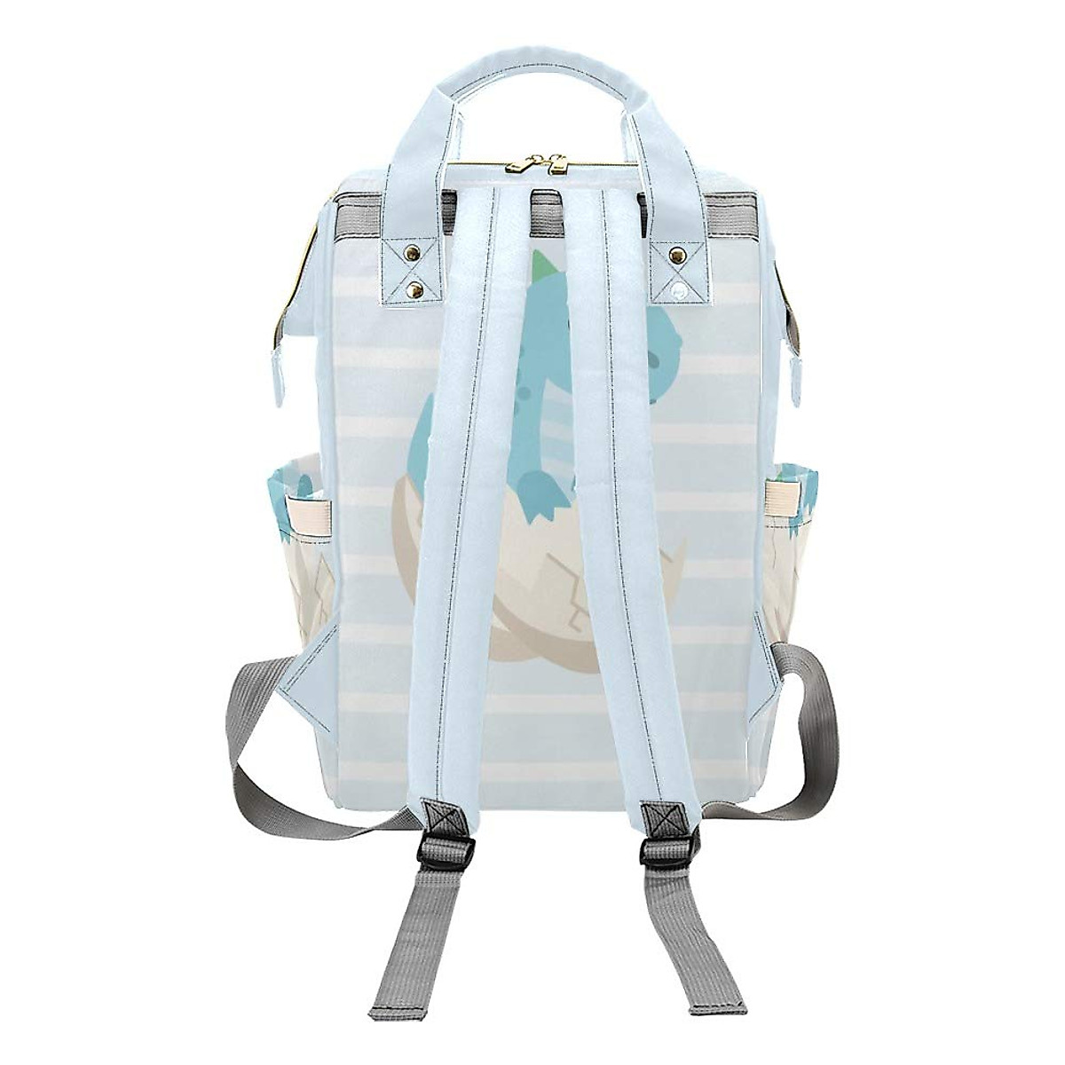 Personalized Cute Dinosaur Diaper Bag Backpack Name Custom Mommy Baby Bags Casual Travel Daypack for Mom Gifts