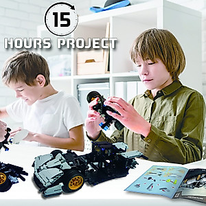 Build Your Own Supercar Kit | NEW 2023 Model Race Car Technic | STEM Building Blocks Set Toy for Kids & Adults | Build a Famous Racing Car Kit | for 8+ Year Olds Boys&Girls, Engineering Sports Car Toy