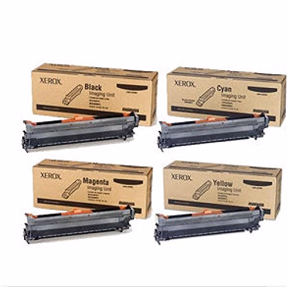 Xerox Phaser 6700 Genuine Imaging Unit Value Pack, Black, Cyan, Magenta, Yellow