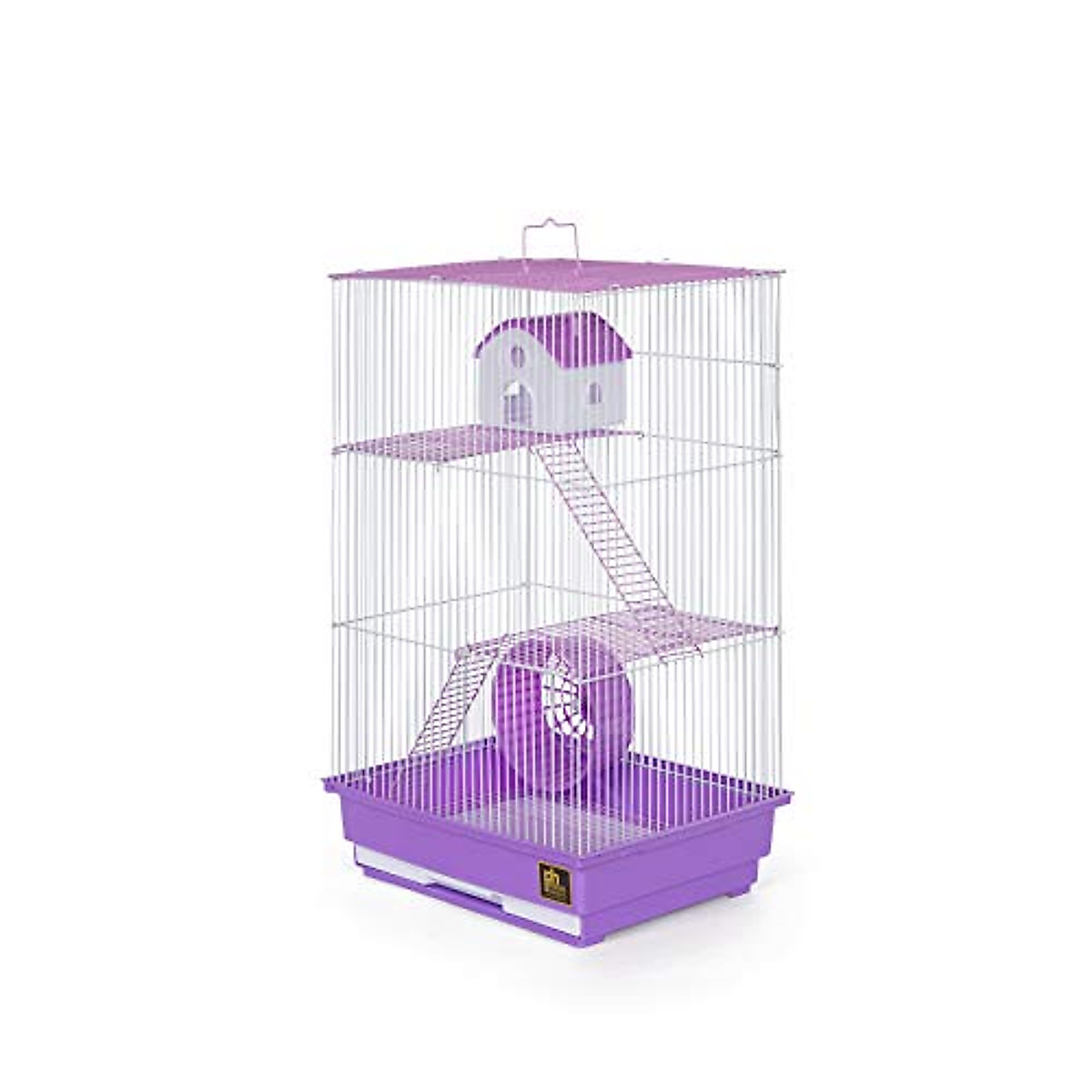 Prevue Pet Products Three-Story Hamster & Gerbil Cage Purple & White SP2030P