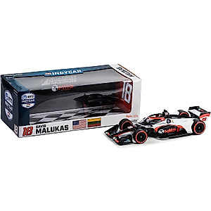 Dallara IndyCar #18 David Malukas HMD Trucking Dale Coyne Racing with HMD Motorsports (Road Course Configuration) NTT IndyCar Series (2023) 1/18 Diecast Model Car by Greenlight 11200