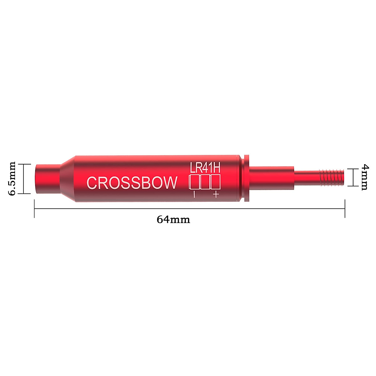 Crossbow Laser boresighter Red Laser Bore Sight w/ 6 Batteries (Crossbow)
