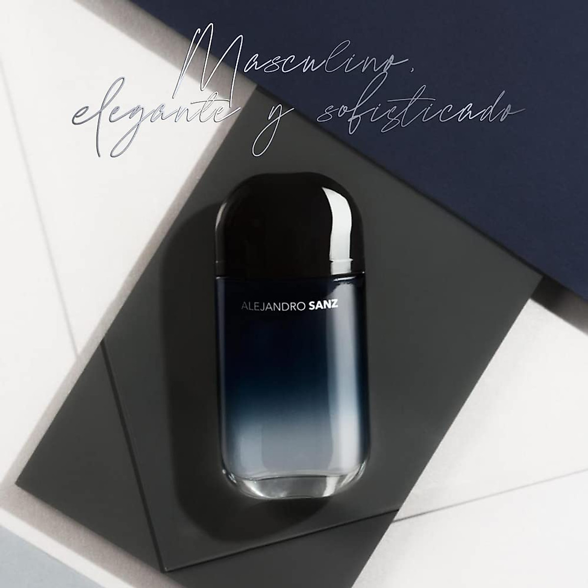 Alejandro Sanz, Mi Acorde, El, Fragrance, for Men, Eau de Toilette, EDT, 3.4oz, 100ml, Cologne, Spray, Blue, Black, Bottle, Made in Spain, by Tailored Perfumes