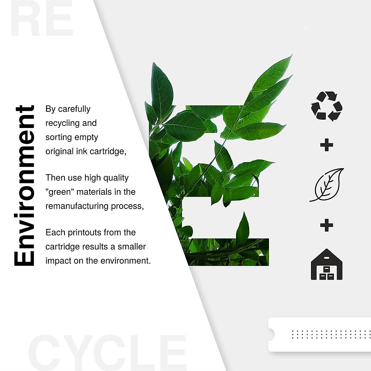 Economink Remanufactured Ink Cartridge Replacement for HP 67 67XL Black for DeskJet 2700 2725 2752 2755 2732 Plus 4100 4152 4155 4140 Envy 6000 6055 6052 Pro 6400 6452 6455 Printer (1 Pack)