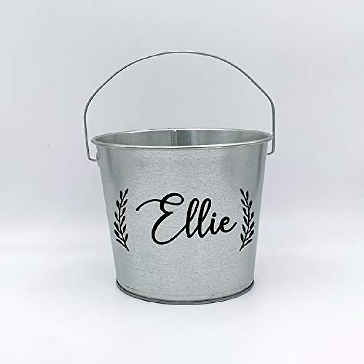 Personalized Flower Girl Pail ~ Flower Girl Basket ~ Made in the USA