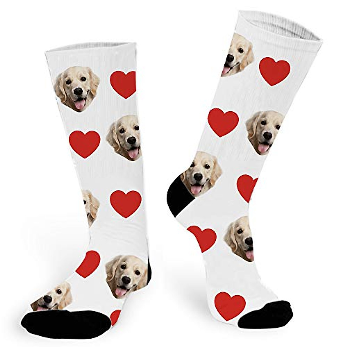 Customized Dog Socks Custom Pet Socks Turn your Dog Picture into Custom Socks Cat Socks Unisex