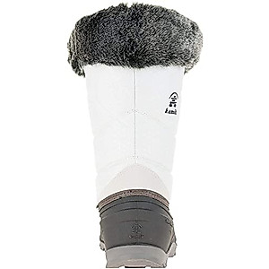 Kamik Women's MOMENTUM2 Snow Boot, white, 8 Medium US