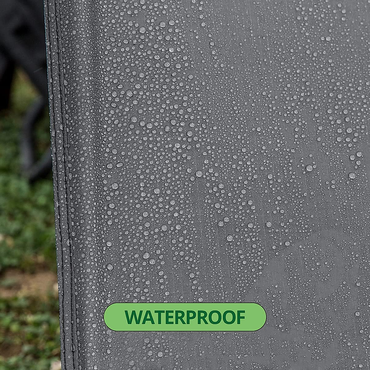 FREE SOLDIER Tent Footprint Ultralight Camping Tarp Waterproof Tent Tarp Ground Sheet Mat Tarp with Drawstring Storage Bag for Outdoor Camping, Hiking, Backpacking, Picnic(Gray, 55"×83")