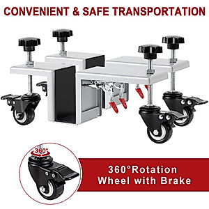 KodMtiz Door Installation Kit, Heavy Duty Door Board Dolly for 1-3/8" and 1-3/4" Pre-Hung, Slab, and Front Doors, Stainless Steel Installation Tool Kit for Commercial & Residential Use