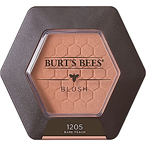 Burt's Bees 100% Natural Blush with Vitamin E, Bare Peach, 0.19 oz