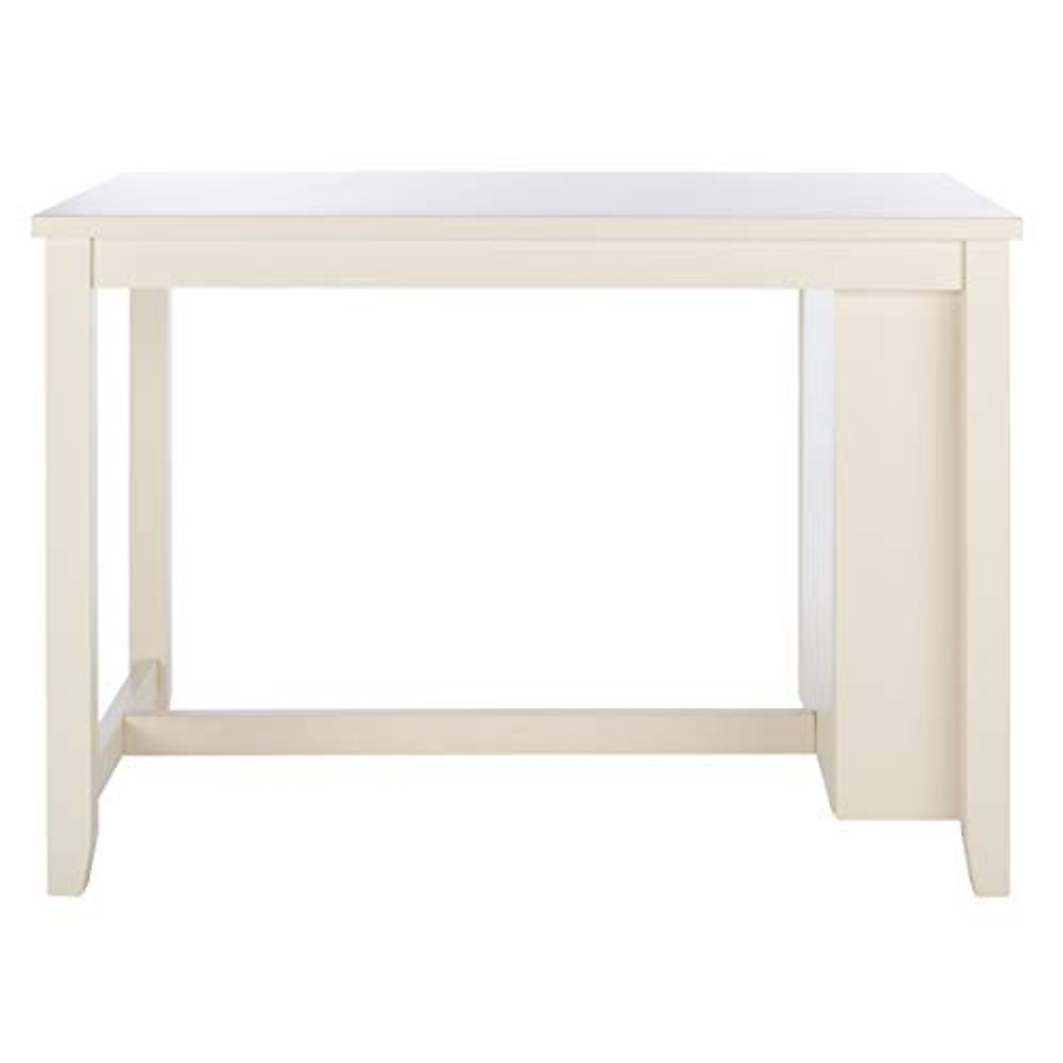 Safavieh Home Collection Aero White 36-inch Rectangle Storage Counter Dining Table DTB9218A