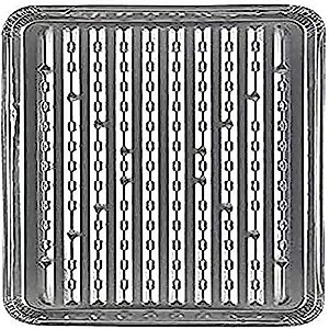 Heavy Duty Aluminum Foil Jumbo Broiler Pans (48 Count) - 16" x 11.7" 5 x 1.25" - Durable Silver Finish Pans, Perfect for Gatherings & Parties