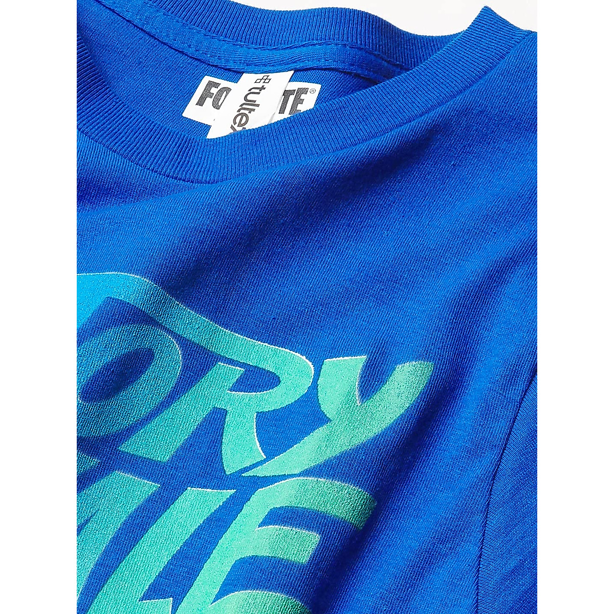 FORTNITE Victory Royale Logo Boy's Premium Solid Crew Tee