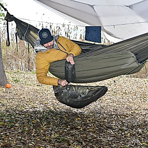 onewind Versatile Hammock Gear Sling or Backpack Rain Cover, Ultralight Waterproof Underbelly Gear Hammock Storage to Place Backpack, Clothes, Quilt, Food or 90L Packing Cover, Hammock Protector