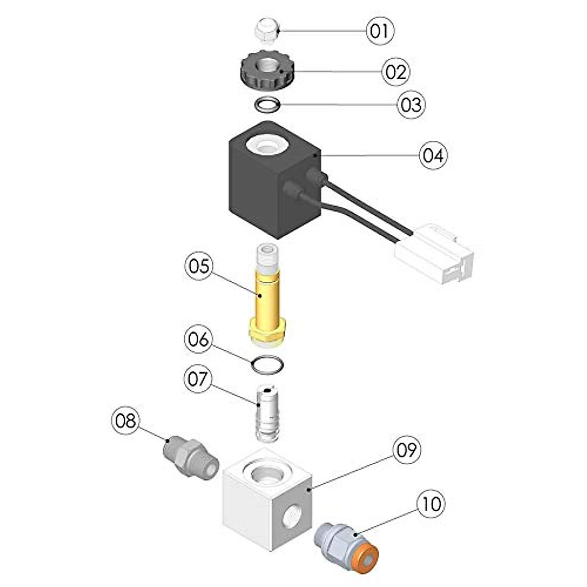 ARB 180103 Aluminum Solenoid 12VDC 1/8" This is ARB's official replacement 12v electric Air Solenoid.