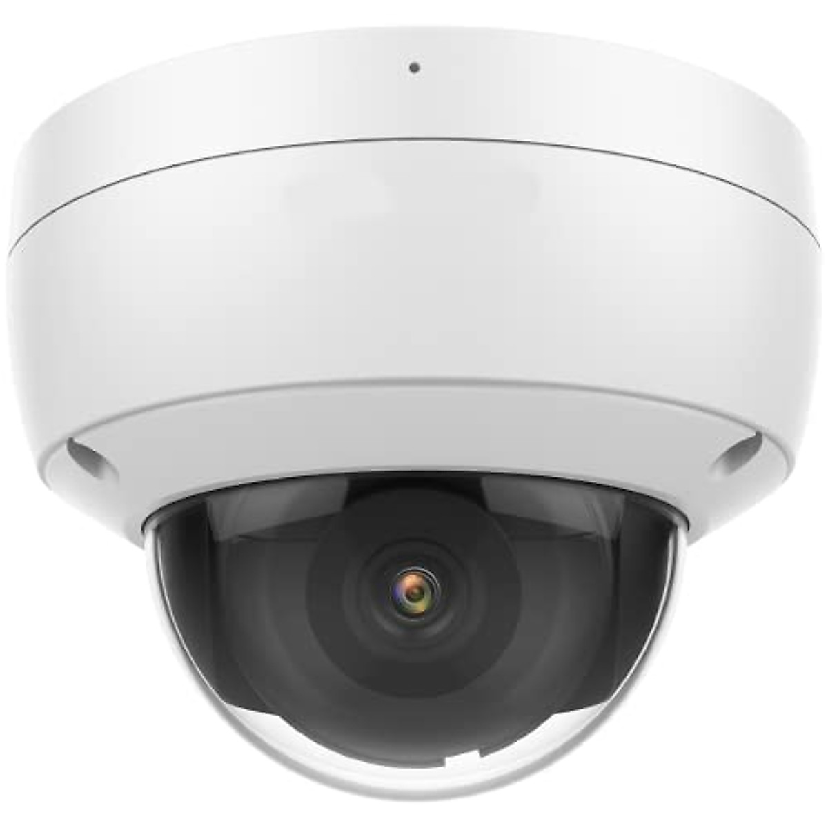 HITOSINO 4MP Dome PoE IP Camera - DarkFighter 0.003 Lux@F1.4, Smart VCA Human/Vehicle Detection, 98ft Night Vision, Mic, Alarm Input/Output, Metal IP67 IK10