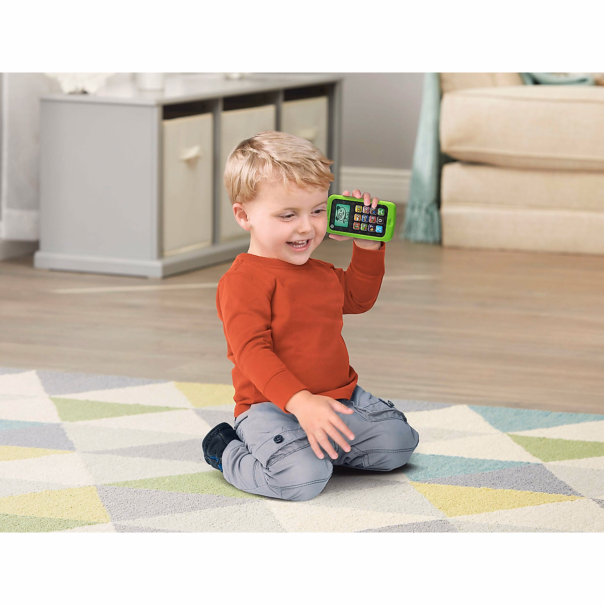 LeapFrog Chat and Count Smart Phone, Scout, Green