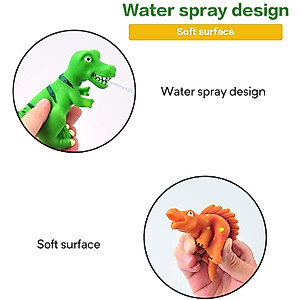 Bath Toys, Bath Toys Toddlers 2-4, Dinosaur Toddler Bath Toys, Educational Color & Species Recognition, Hole-Free Design, Ideal for Birthdays & Theme Parties