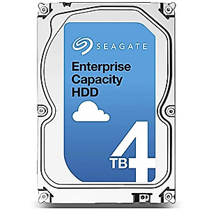 Seagate Enterprise Capacity 3.5 | ST4000NM0035 | 4TB 7.2K RPM 128MB Cache 3.5in SATA 6Gb/s | 512n | FIPS 140-2 | Enterprise Internal Hard Disk Drive (Renewed)