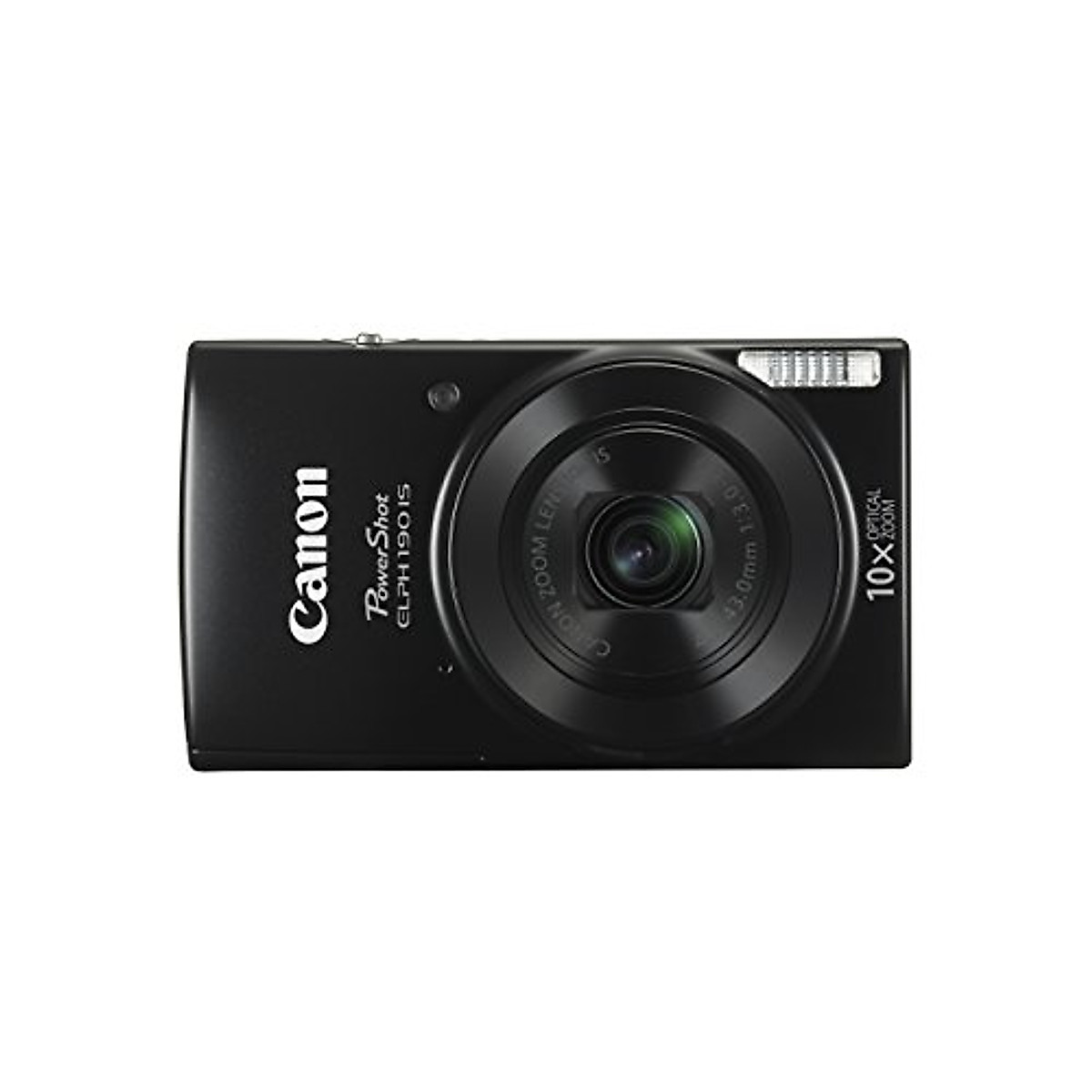 Canon Cameras US 1084C001 Canon PowerShot ELPH 190 Digital Camera w/ 10x Optical Zoom and Image Stabilization - Wi-Fi & NFC Enabled (Black)
