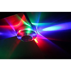 black sunflower led light rotating stage light UFO light KTV light Colorful