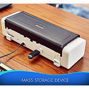 Brother Wireless Portable Compact Desktop Scanner, ADS-1250W, Easy-to-Use, Fast Scan Speeds, Ideal for Home, Home Office or On-the-Go Professionals