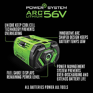 EGO Power+ 56 V 12 Ah Lithium-Ion Battery 1 pc