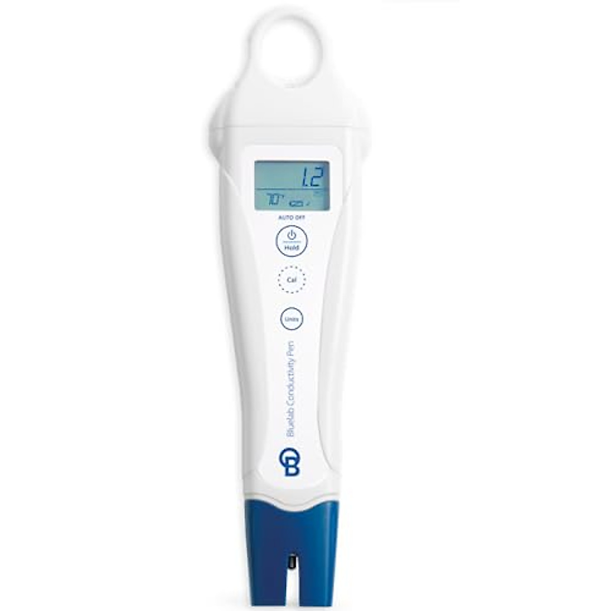 Bluelab PENCON Conductivity Pen and Digital TDS Meter, Water Tester for Temperature and Nutrient (CF, EC, PPM 500, PPM 700), TDS Testing Kit for Hydroponic System and Indoor Plant Grow