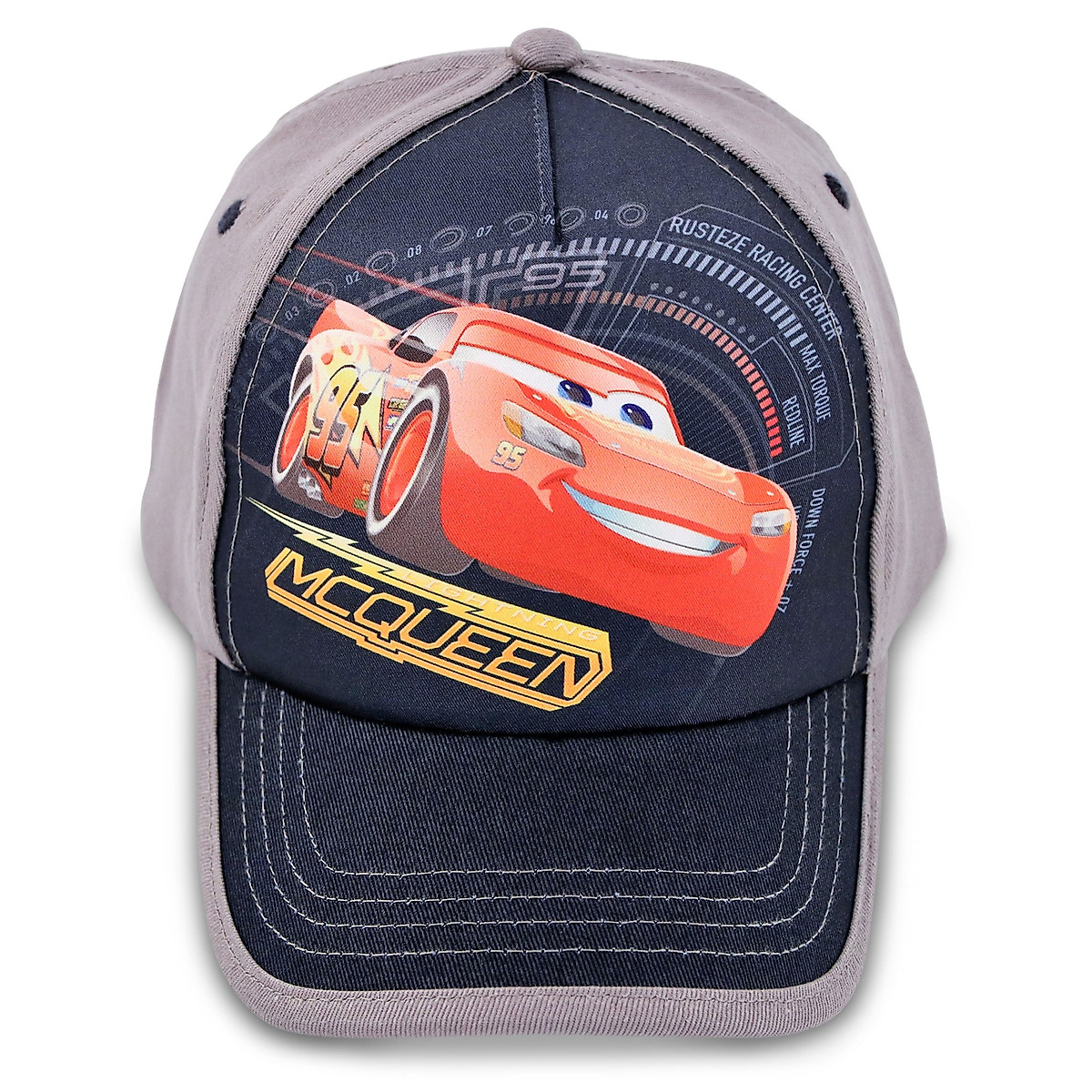 Disney Toddler Boys Cars Lightning McQueen Cotton Baseball Cap, Age 2-5
