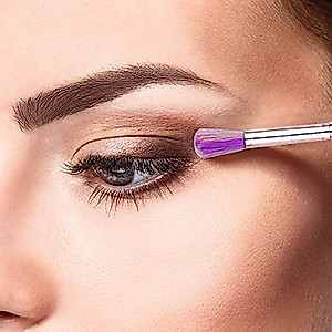 Mini Hairbrush Brush Light Eye System Brush Tools Makeup Set Pink Beauty Brush Loose Eye Powder Brush Cosmetics Makeup